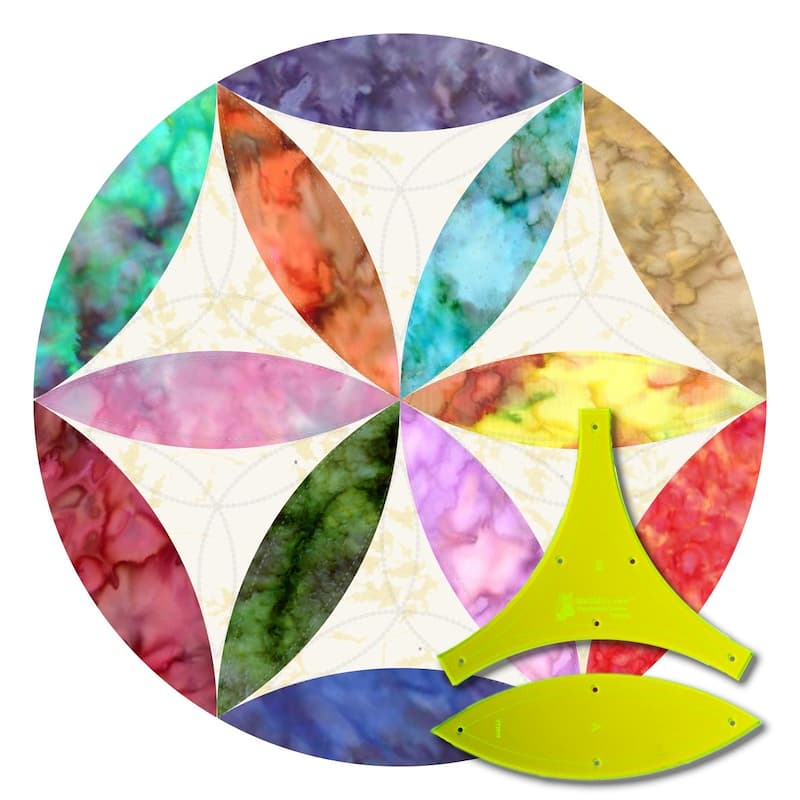 Joseph's Coats patchwork template set by Matilda's Own - The Craftshops Mall