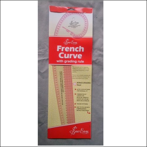 Sew Easy Imperial French Curve Ruler - The Craftshops Mall
