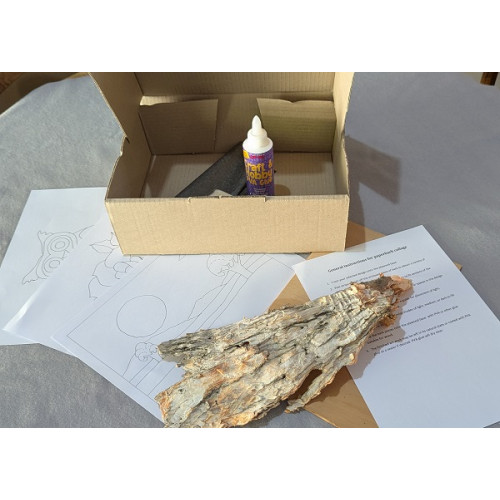 Paperbark Collage Kit from Bridget's Basket - The Craftshops Mall